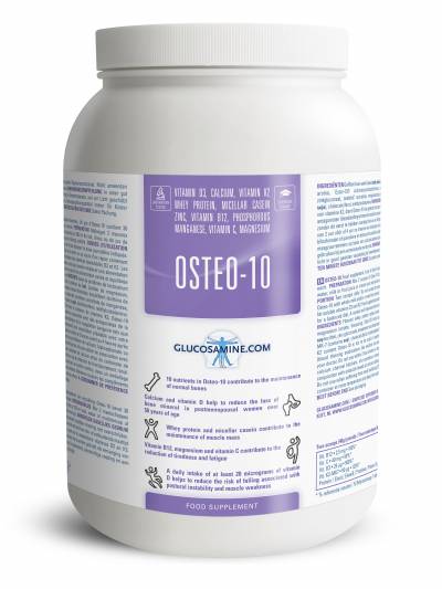 Osteo-10 per il mantenimento di ossa e muscoli